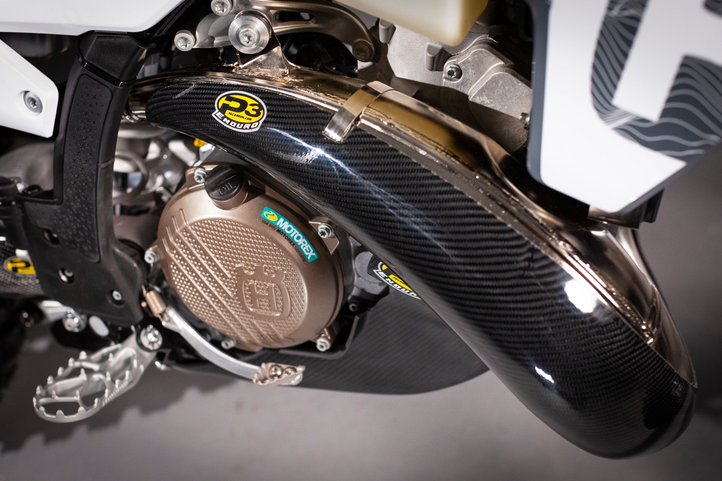 KTM PIPE GUARDS | P3 Carbon