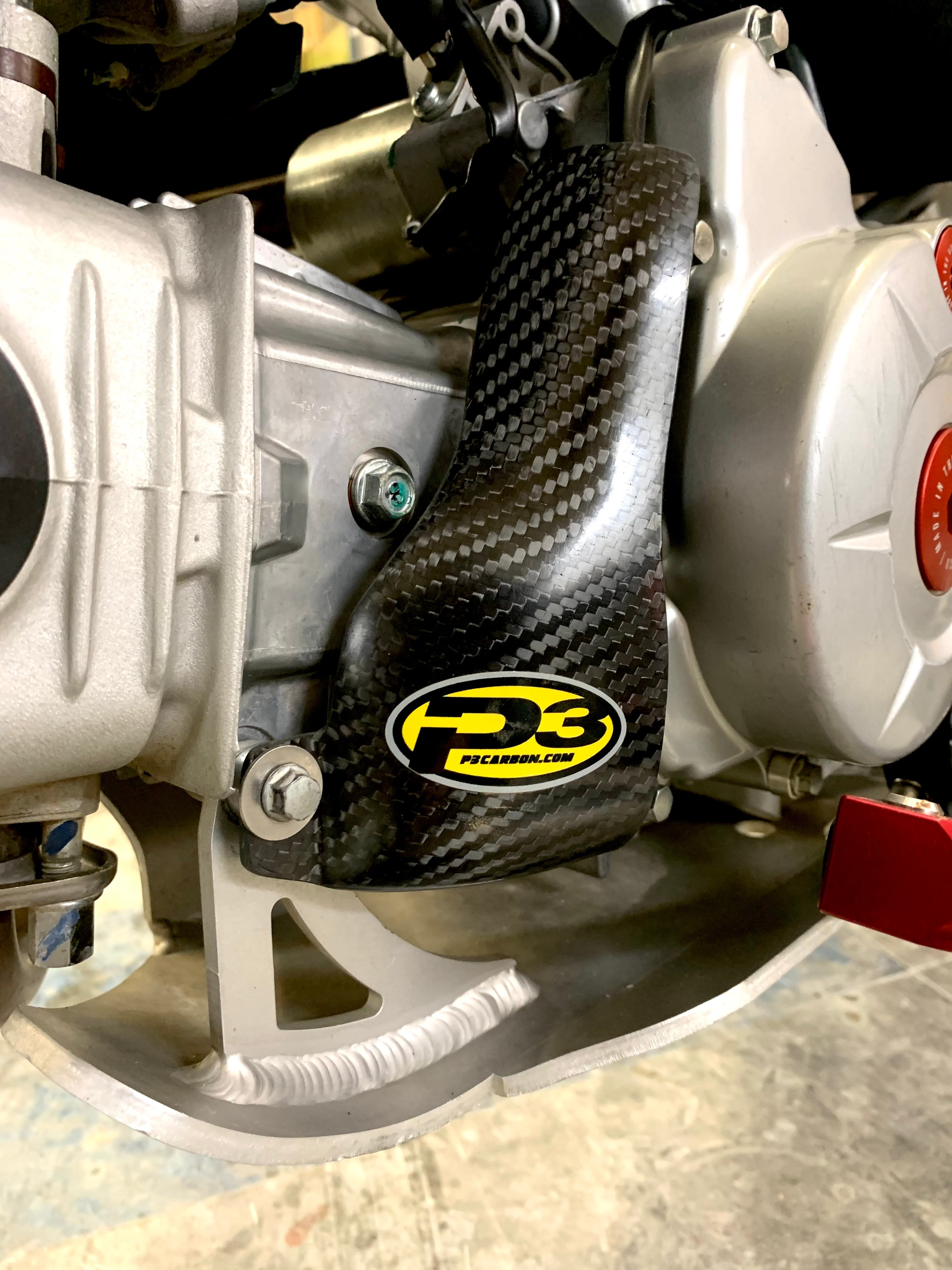 P3 Carbon MAXCoverage Temperature Sensor Cover | Honda CRF110 | 2019